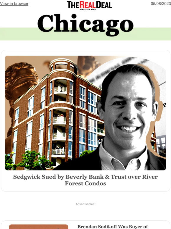 The Real Deal: Sedgwick sued over River Forest project; Sodikoff buys ...