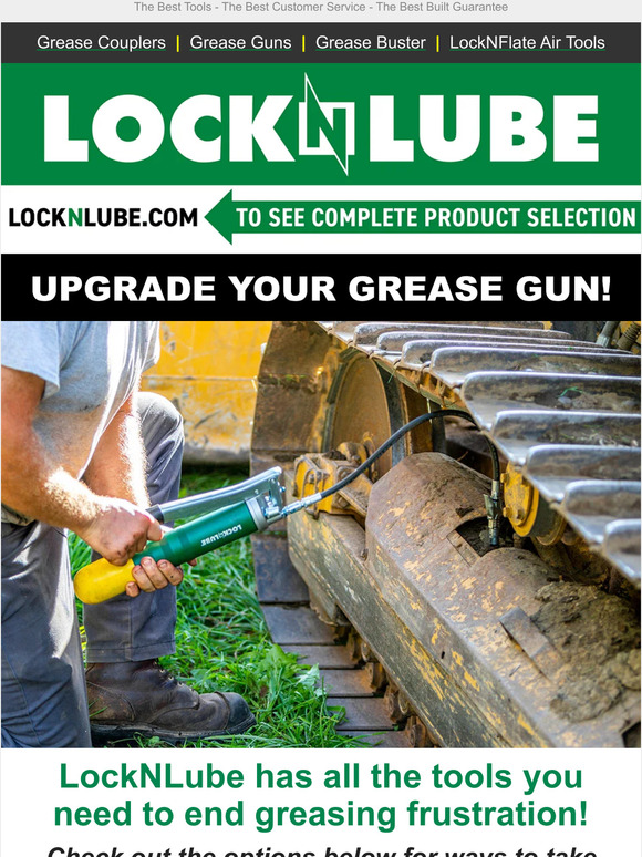 LockNLube: Upgrade your grease gun! 🌟 with LockNLube! | Milled