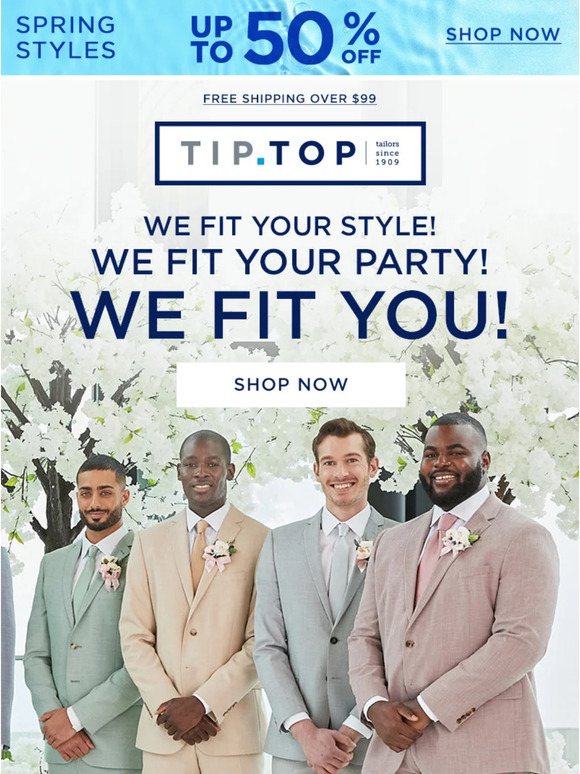 Tip Top Tailors: Find Your Perfect Fit 👇 | Milled