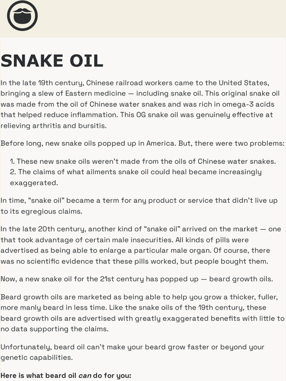 Beardbrand: Miracle elixir or snake oil? | Milled