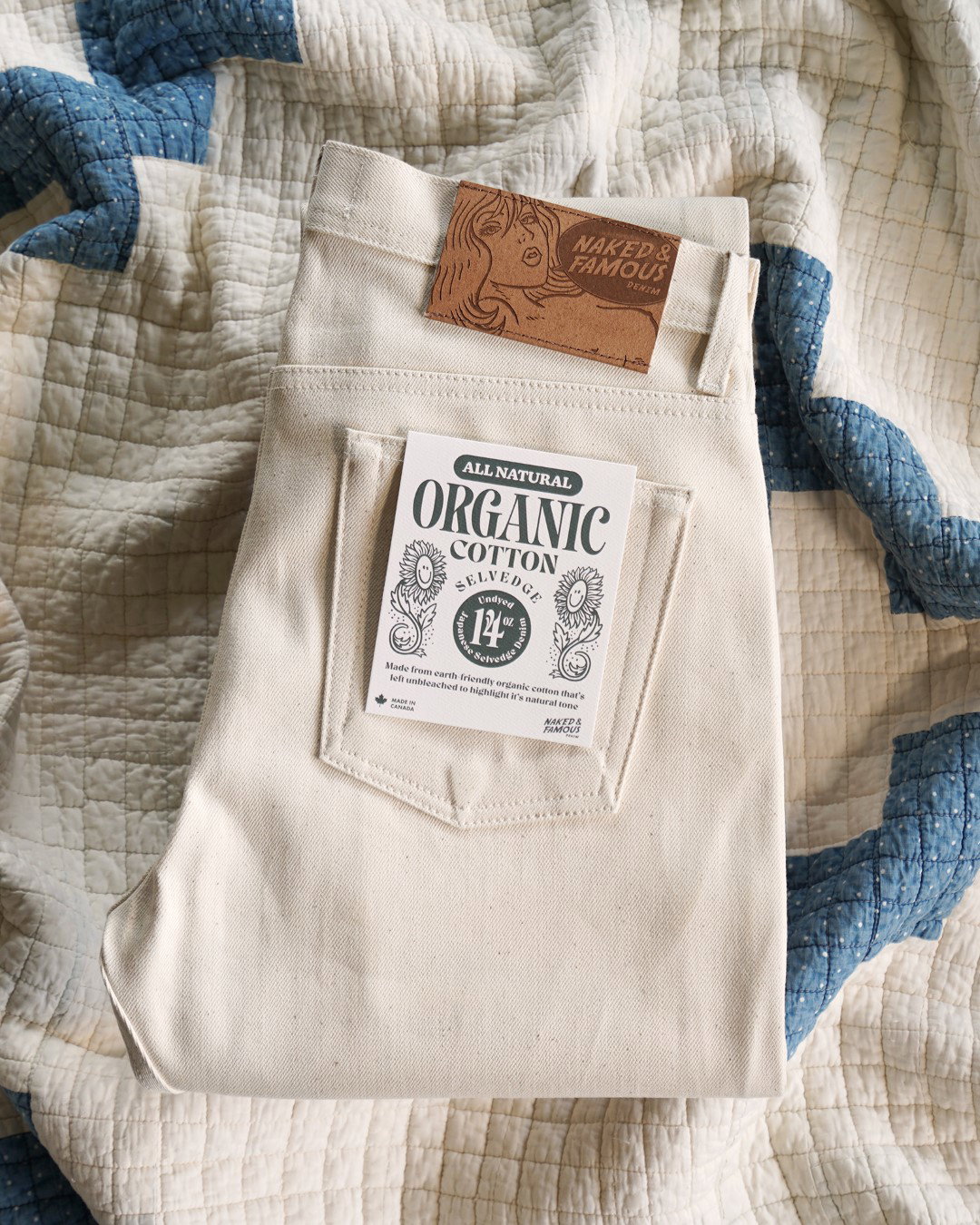 Tate + Yoko: 🌎 Introducing The All Natural Organic Cotton Selvedge ...