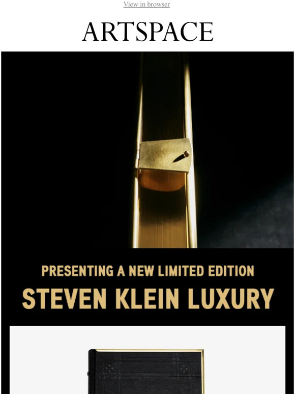 Artspace.com: Presenting a new limited edition, Steven Klein Luxury ...