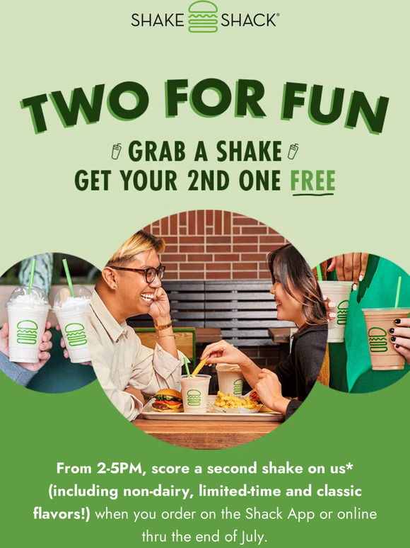 Shake Shack: FREE shakes? Now that's sweet. | Milled