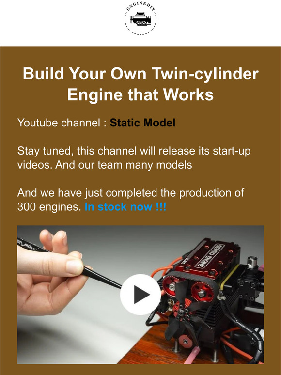 Enginediy: How to Build The SEMTO Inline 2 Engine? | Milled