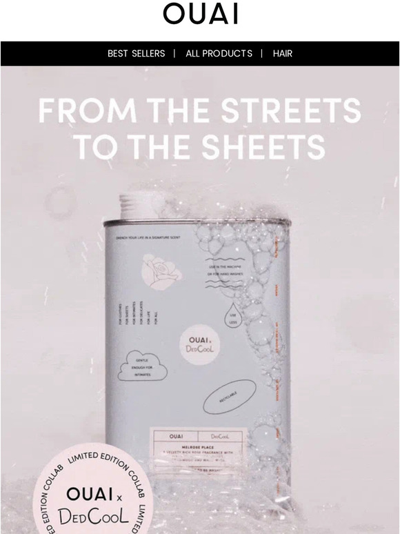 OUAI: It’s (finally) here! OUAI X DedCool | Milled