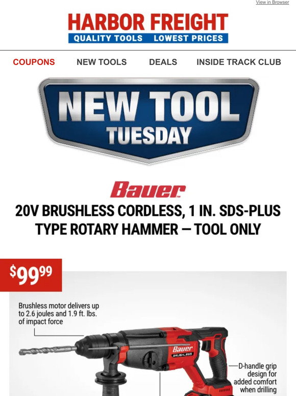 Harbor Freight: NEW PRODUCT ALERT | Milled