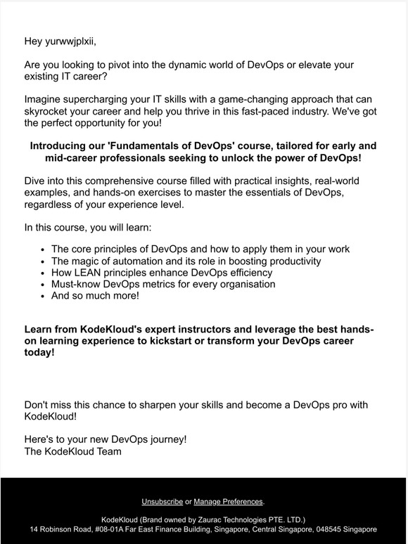 Kodekloud Transform Your It Career With ‘fundamentals Of Devops On Kodekloud 🚀 Milled