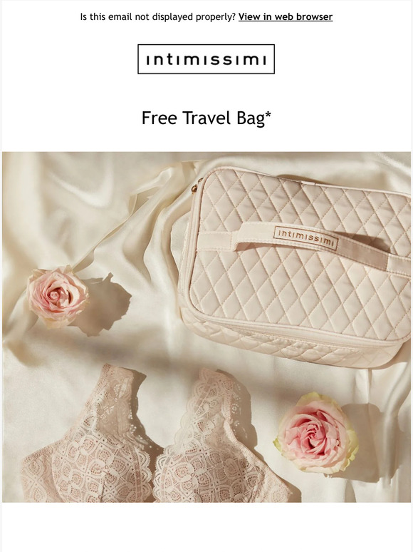 Intimissimi: Don't Forget: Free Travel Bag with $100+ Spend | Milled