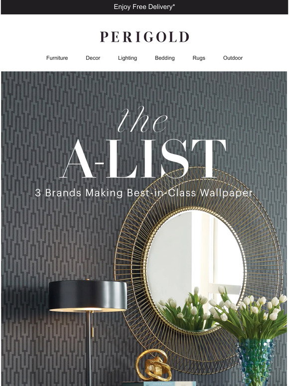 Perigold: Statement wallpaper you’ll never get sick of. | Milled