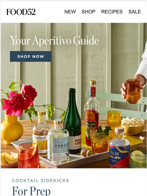 Food52: The easiest aperitivo hour, this way. | Milled