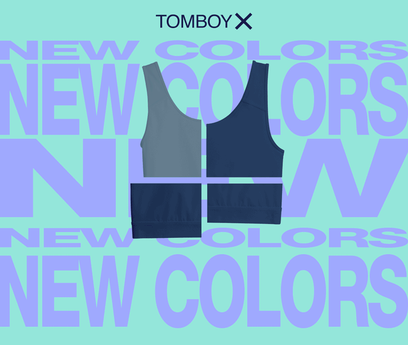 TomboyX: New colors: Our Famous Compression Top | Milled