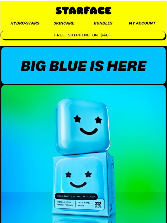 Starface: INTRODUCING BIG BLUE 💙 | Milled