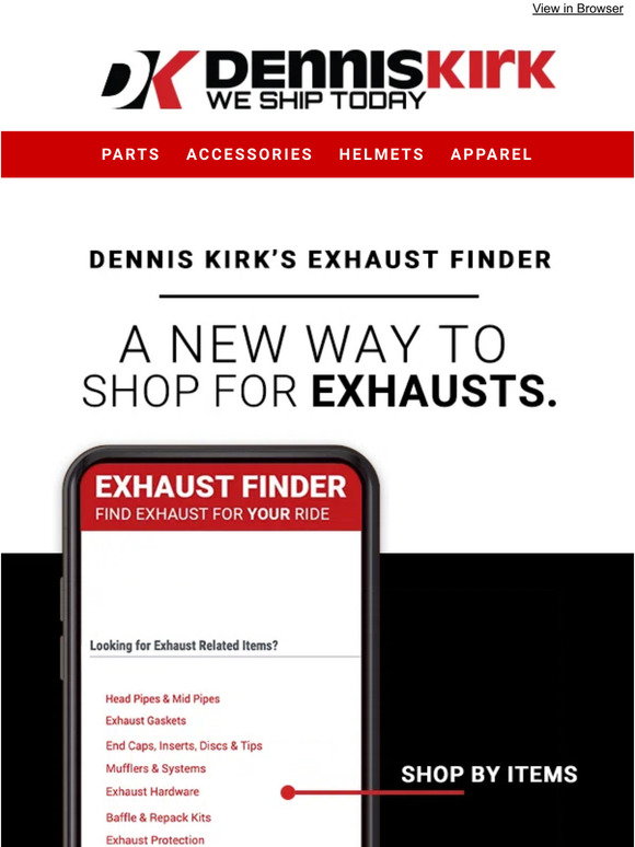 Dennis Kirk: Finding the perfect Exhaust upgrade for your Dirt Bike ...