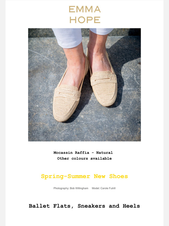 Emma Hope: Emma Hope - New Raffia Flats - Super Comfortable Mocassins ...