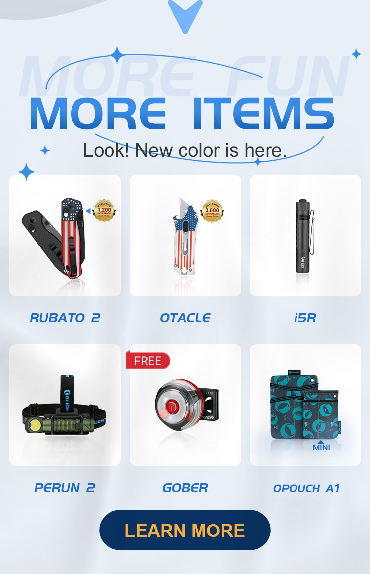 Olight: New Release | Open for a visual feast | Milled