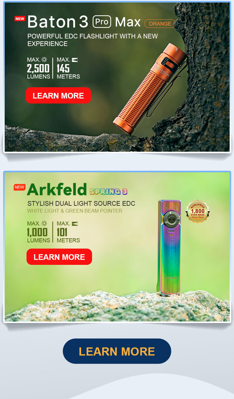 Olight: New Release | Open for a visual feast | Milled