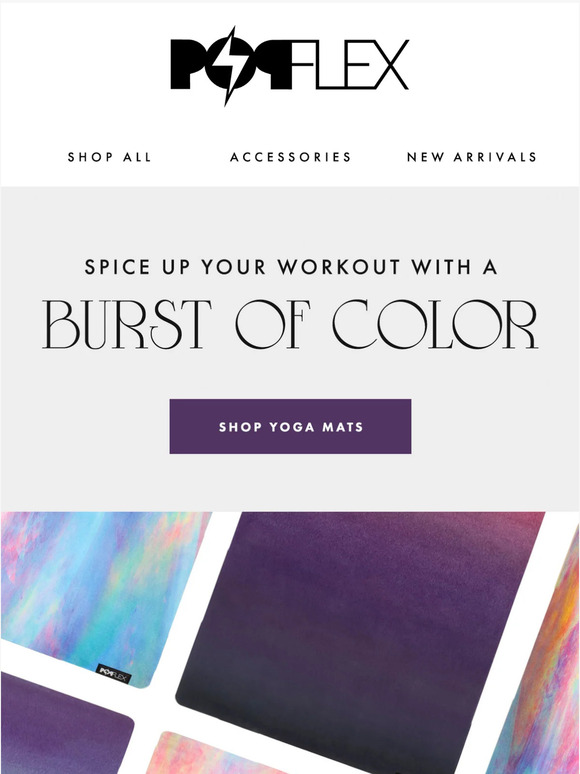 POPFLEX: Add color to your next workout 🌈 | Milled