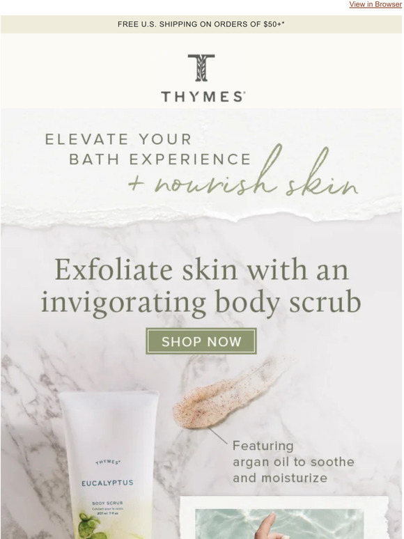 Thymes: Your skin deserves the best | Milled
