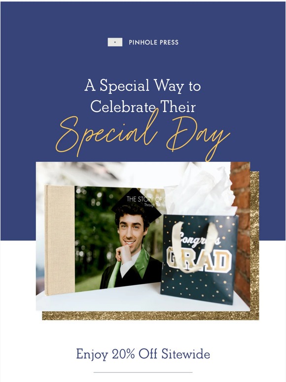 Pinhole Press: Gift a photo book keepsake to your graduate 🎁 | Milled