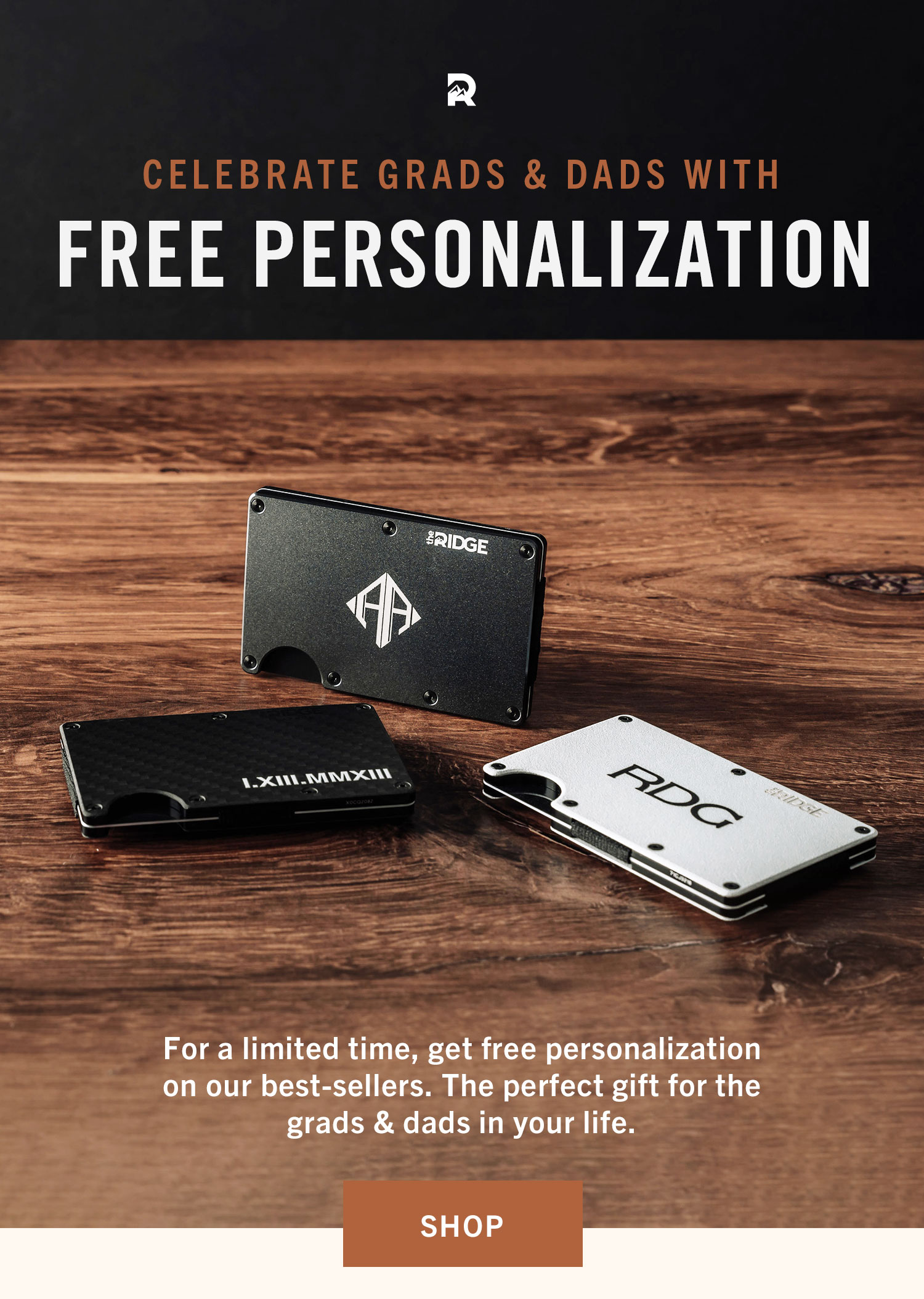 The Ridge: FREE Personalization on Gifts | Milled
