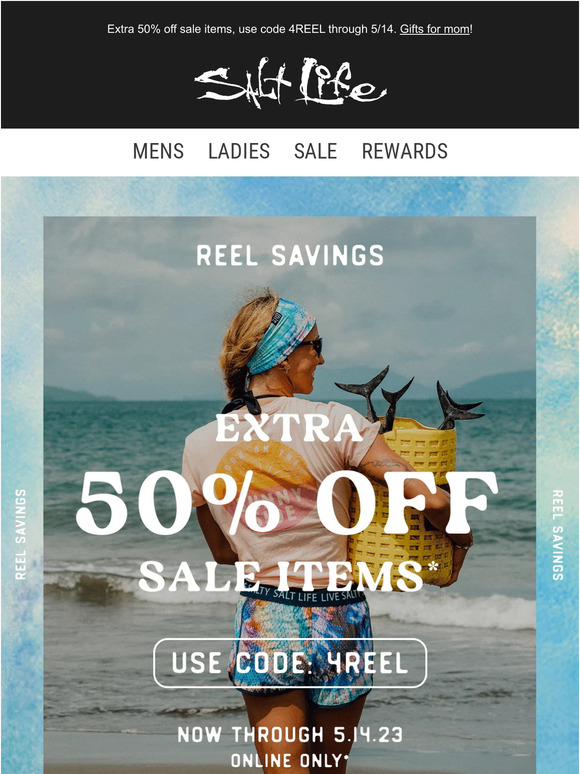 Salt Life: 50% Off Sale Styles | More Sizes Added | Milled