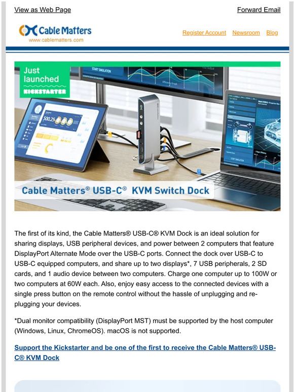 Cable Matters: Support the Kickstarter Campaign for the New Cable ...