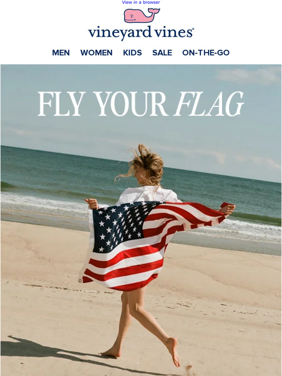 Vineyard Vines: The Red, Whale & Blue Shop Is Open | Milled