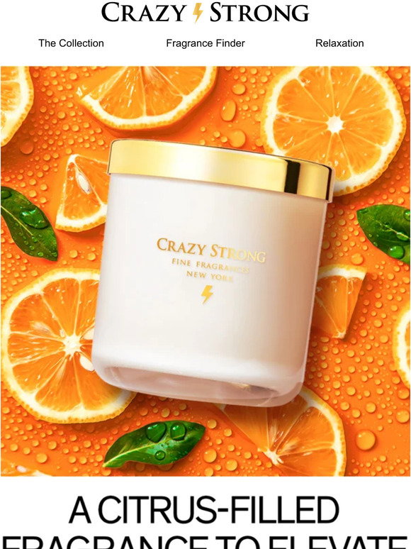Crazy Strong: A Citrus filled fragrance to stimulate your mood. | Milled