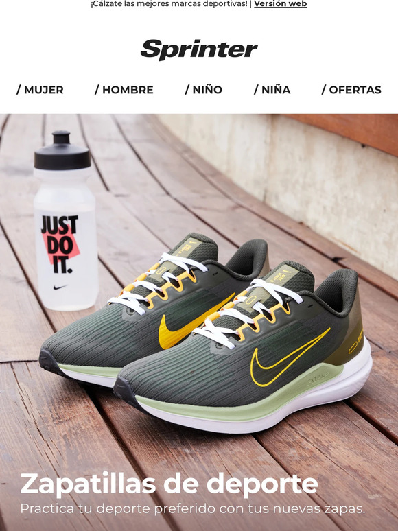 Sprinter: El buen tiempo te pide deportivas nuevas ️ | Milled