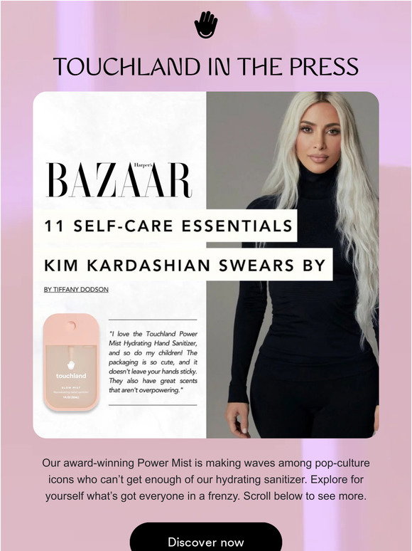 Touchland: See why these icons love Touchland 💖 | Milled