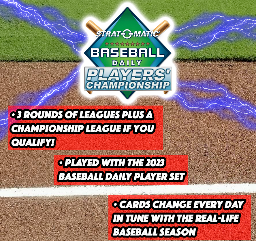 Strat-O-Matic: Time Is Running Out To Sign Up For The 2023 Players ...