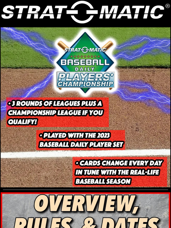 Strat-O-Matic: Time Is Running Out To Sign Up For The 2023 Players ...