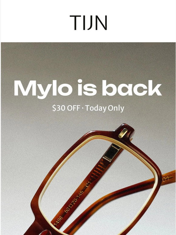 TIJN Eyewear: Your favourites are back in stock | Milled