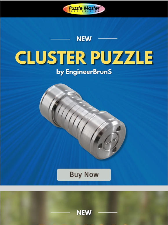 Puzzle Master: —, Get Ready to Think! New Cluster Puzzle from EngineerBrunS, Now Available | Milled