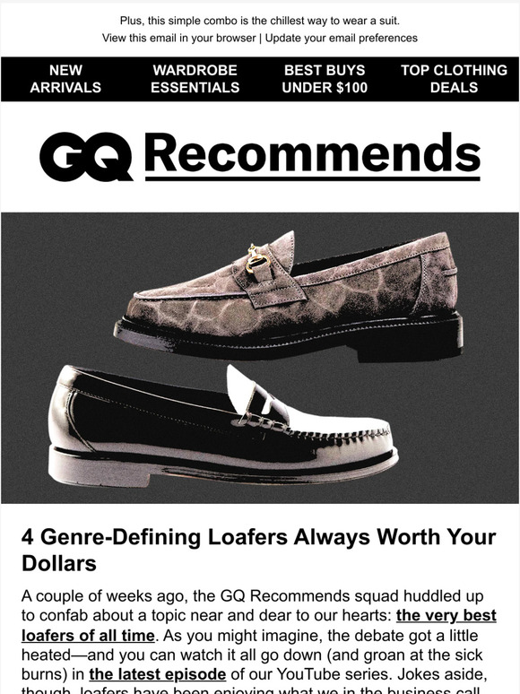 GQ: 4 Genre-Defining Loafers Always Worth Your Dollars | Milled