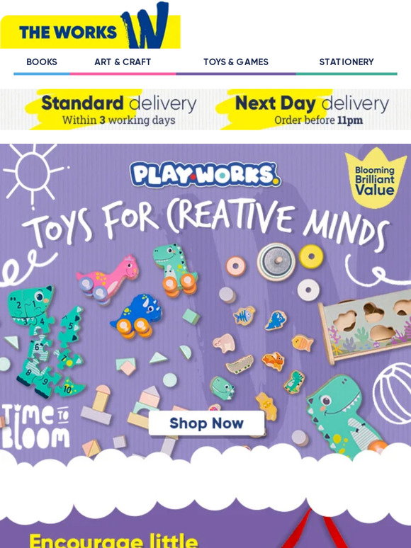 The Works: Top value toys for creative minds💭 | Milled
