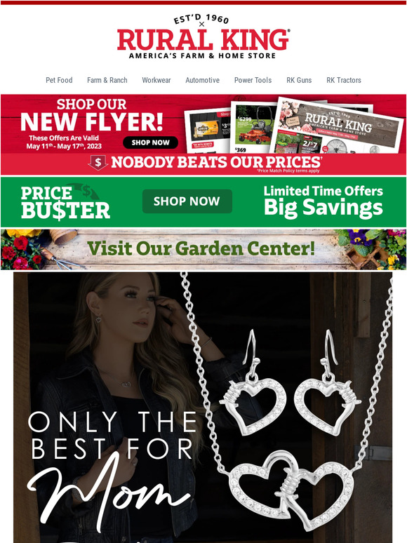 Rural King: Last Minute Gifts For The Mom(s) In Your Life & Bunches Of ...