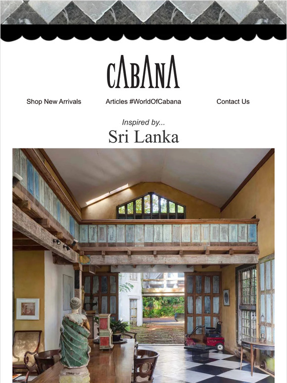 Cabana Magazine: Inspired by Sri Lanka | Milled