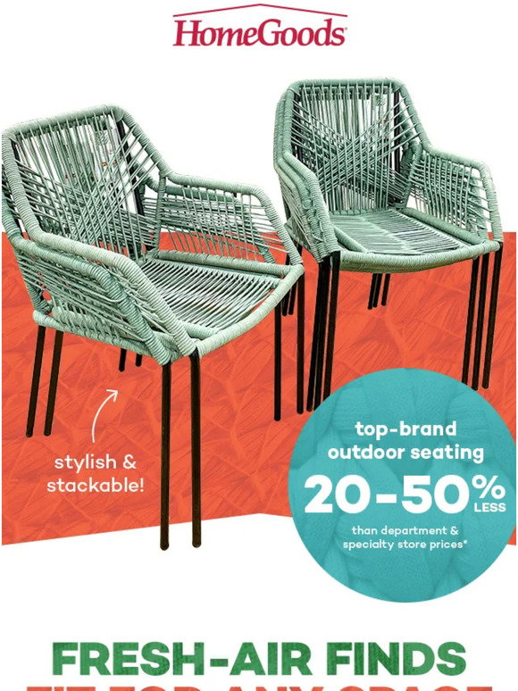 Home Goods: In store: outdoor finds in every size. | Milled
