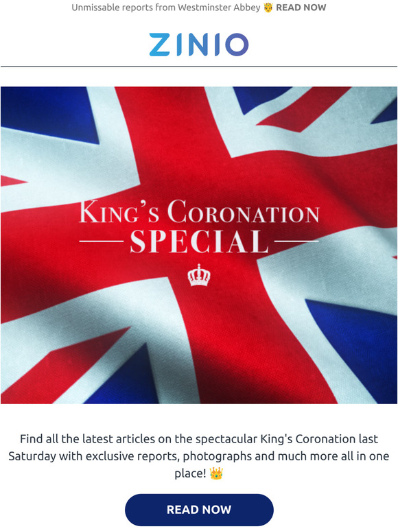 Zinio: 🤴 All your King's Coronation coverage in one place 🤴 | Milled