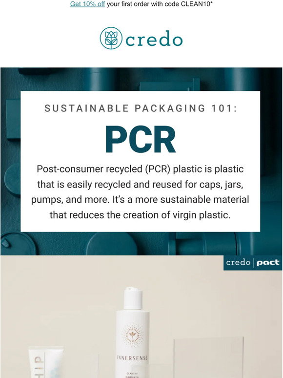 Credo Beauty: Meet our PCR-packaging champions | Milled
