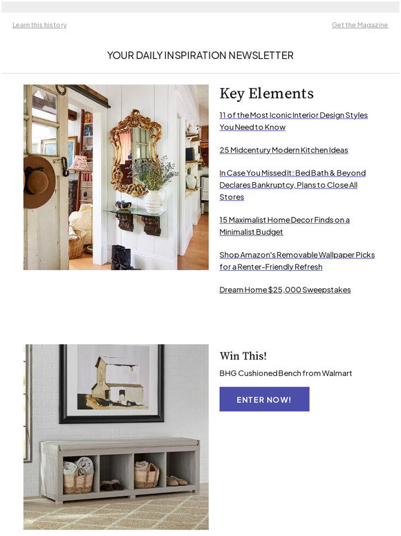 Better Homes and Gardens: The Most Iconic Interior Design Styles You ...