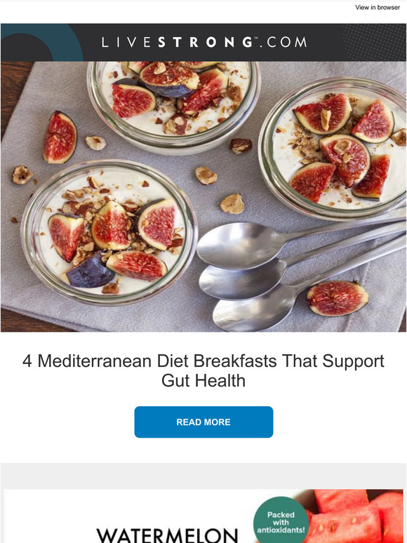 Livestrong: 4 Mediterranean Breakfasts That Support Gut Health, The One ...