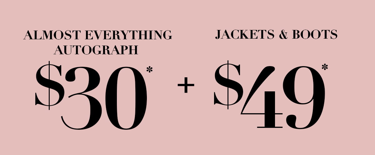 Autograph Fashion: 💸 Use It Or LOSE It | Your $50* Voucher Expires ...