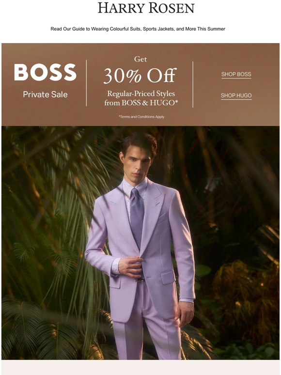 Harry Rosen: Event Dressing 101: How to Wear Colourful Suits | Milled