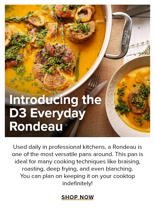 All-Clad: Introducing our new D3 Everyday 8-qt Rondeau Pan | Milled