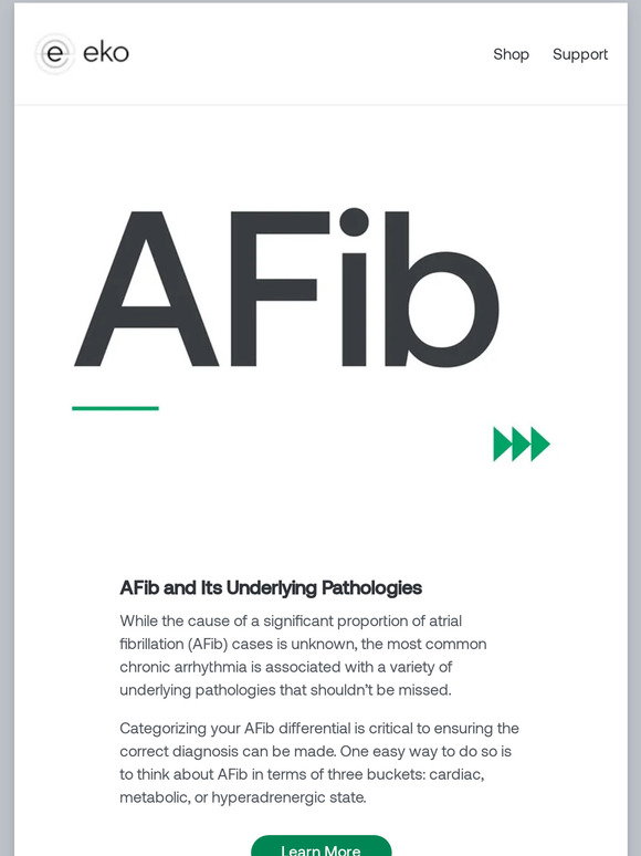 Eko Health: Understanding AFib’s Underlying Pathologies | Milled