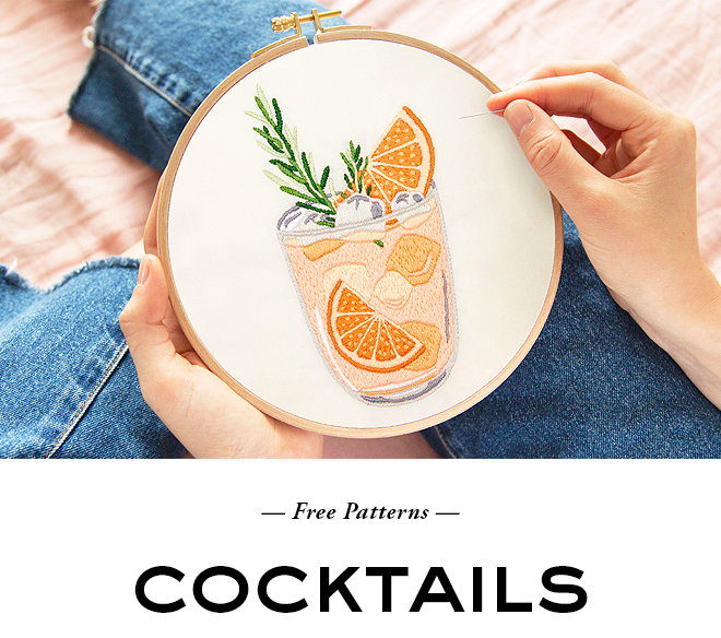 DMC: Free Patterns: Cocktails 🍹 | Milled