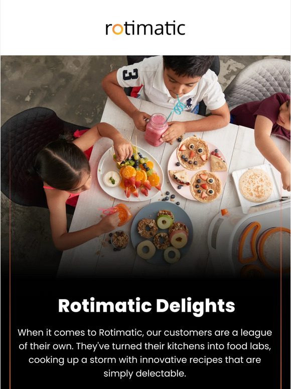 Rotimatic: Rotimatic-Fueled Cuisine | Milled