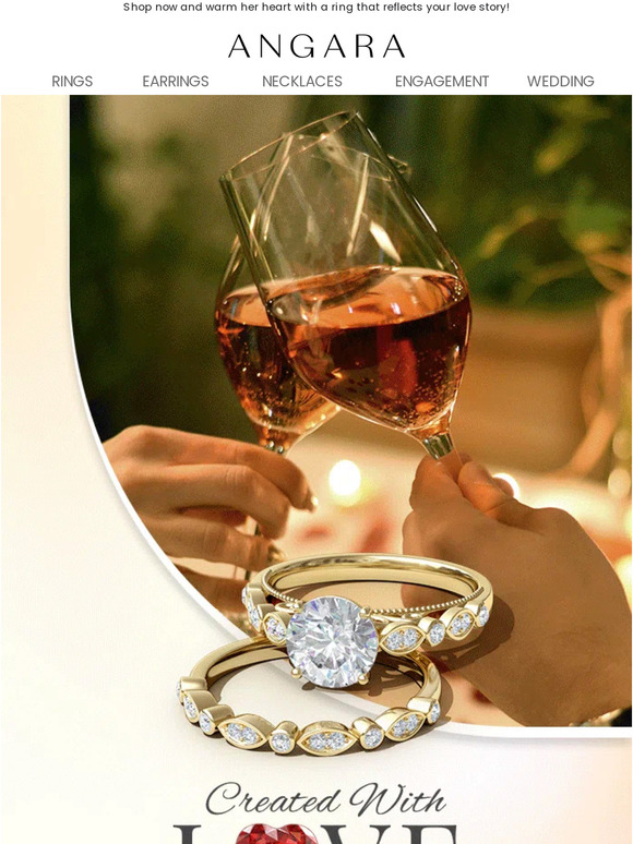 Angara: Inside: Engagement Rings She'll ️ | Milled